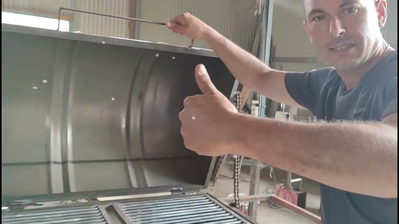 Barbacoa casera: Paso a paso de cómo hacer una barbacoa con un bidón de ...