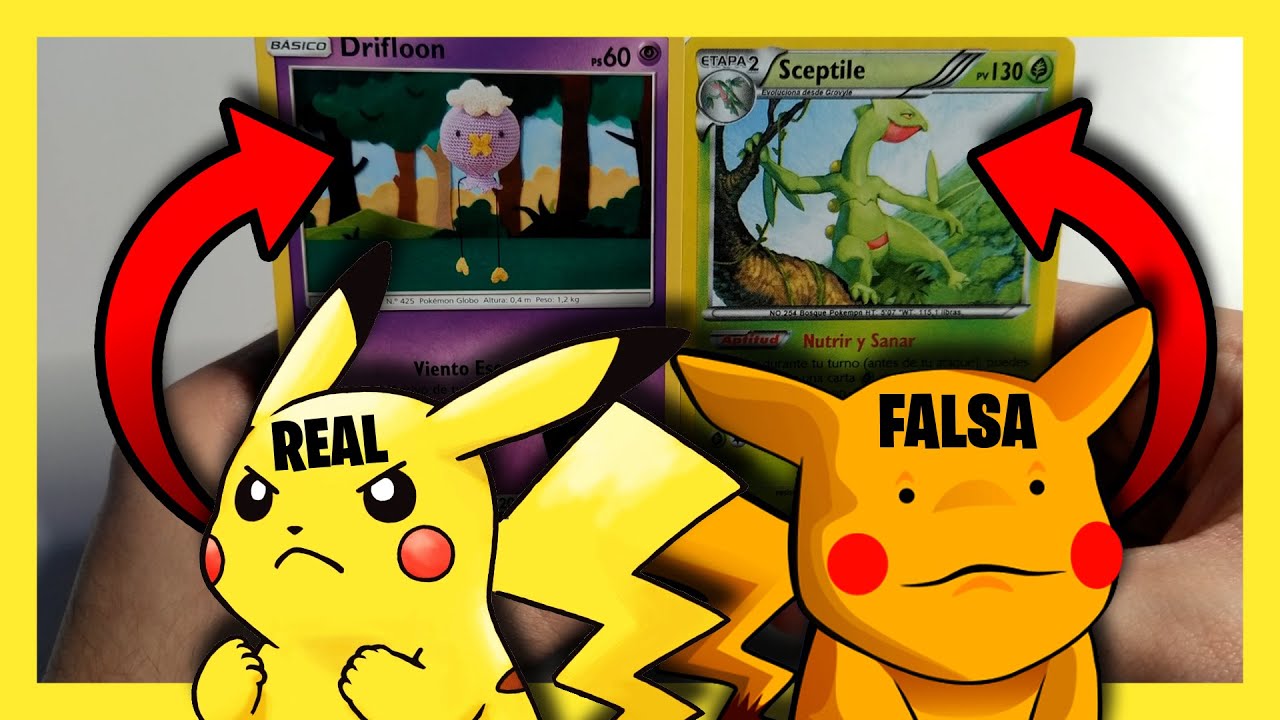 Cómo identificar cartas Pokémon originales - Te Va Gustar Mercadillo